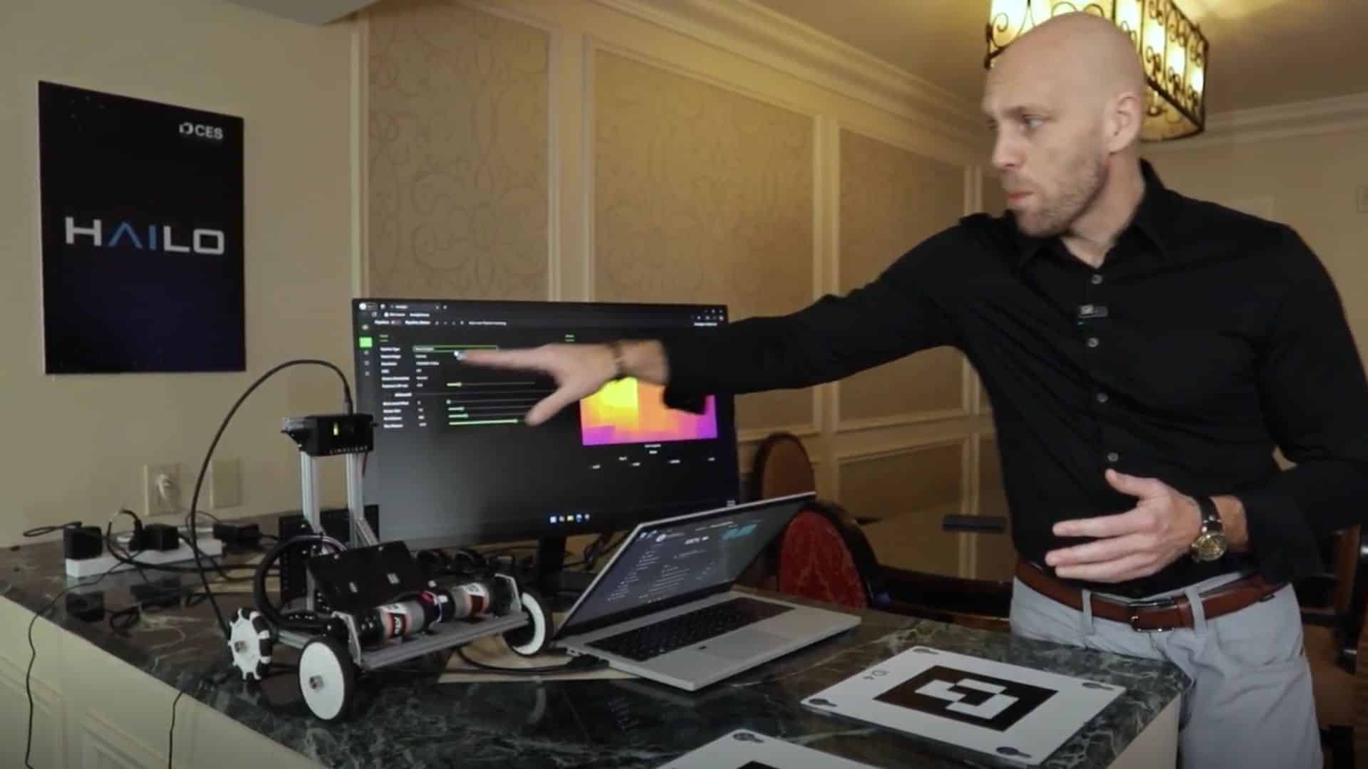 Zero-code Smart Camera and Robot Controller | Hailo AI Chips